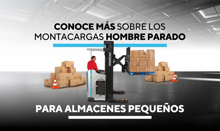 Montacargas de Hombre Parado: Optimiza tu Almacén Pequeño con ...
