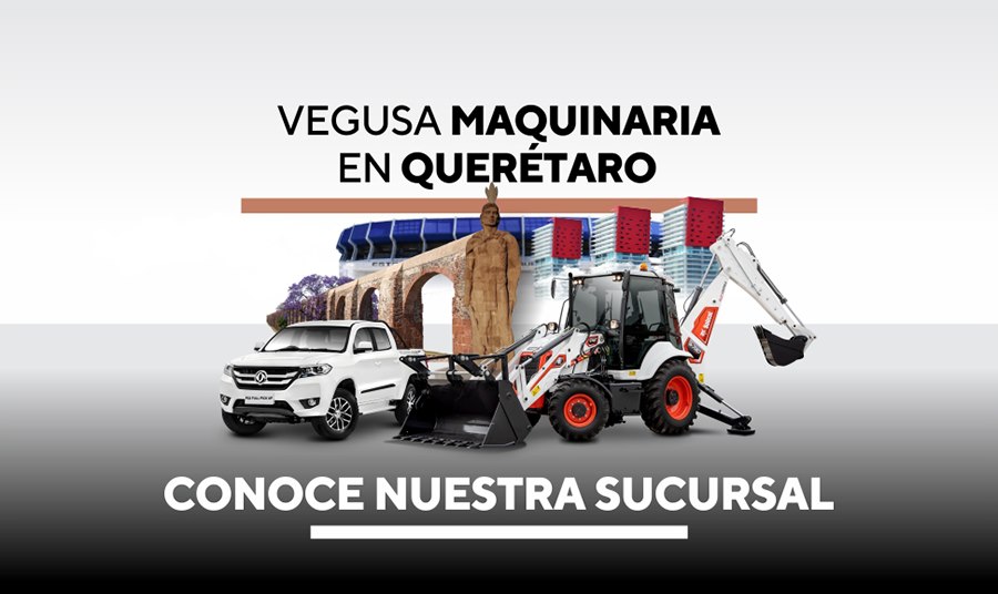 Maquinaria en Querétaro | Venta, Renta y Refacciones - Vegusa Maquinaria